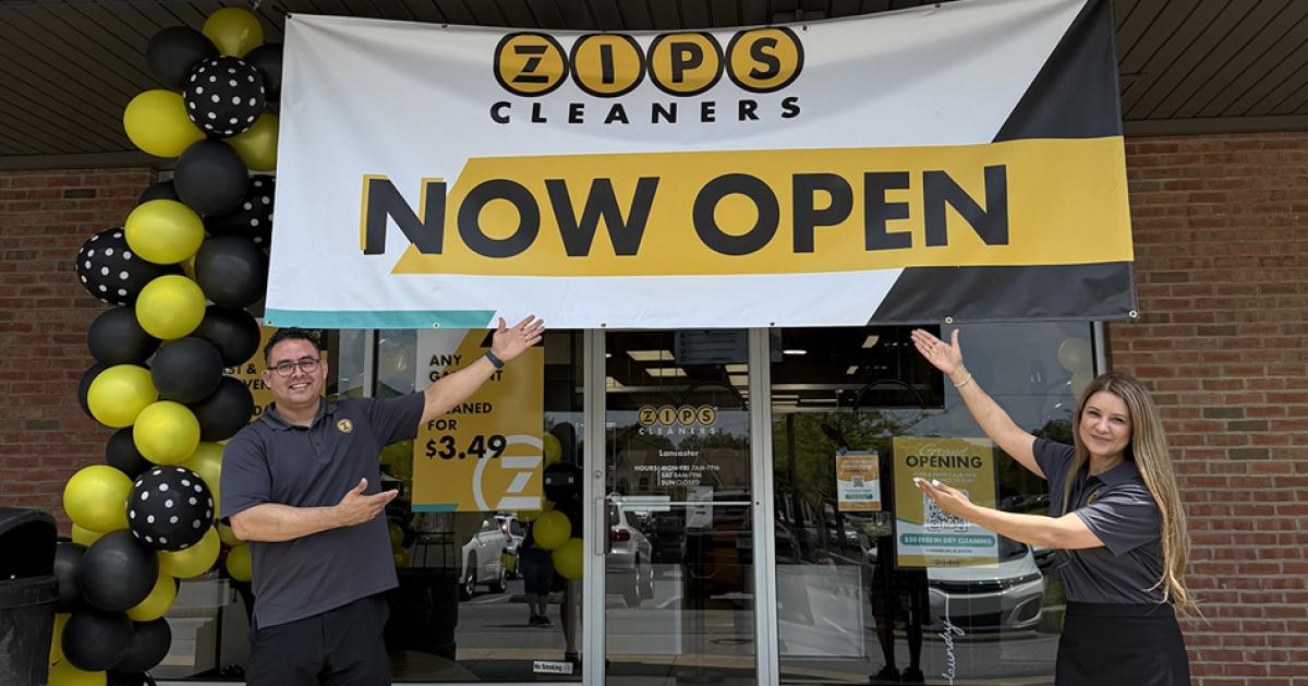ZIPS Cleaners Opens New Pennsylvania Location | American Drycleaner